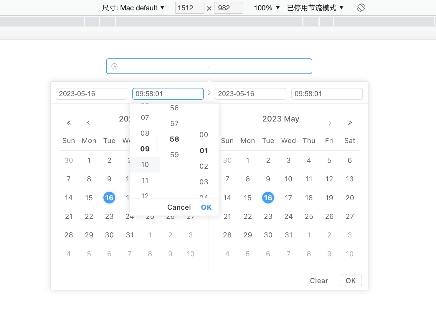 Component Date Picker Time Picker 在使用px2rem时,timepicker偏移(timer Picker Offset With Px2rem